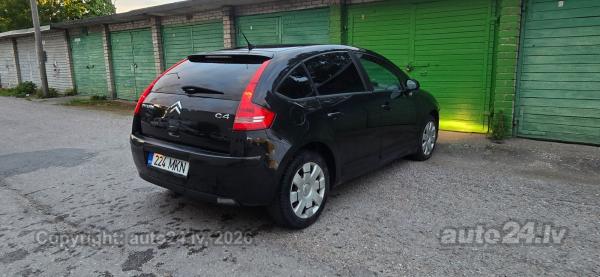 Black Citroen C4 2007 in Tallinn, with an engine capacity of 1.60 L and mileage of 356 thousand km for 900 €, photo 5 on AUTOMOTO.COM.LV