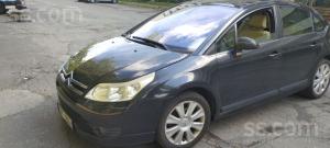 Black Citroen C4 2007 in Riga, with an engine capacity of 2.00 L and mileage of 266 thousand km for 1200 €, photo 5 on AUTOMOTO.COM.LV