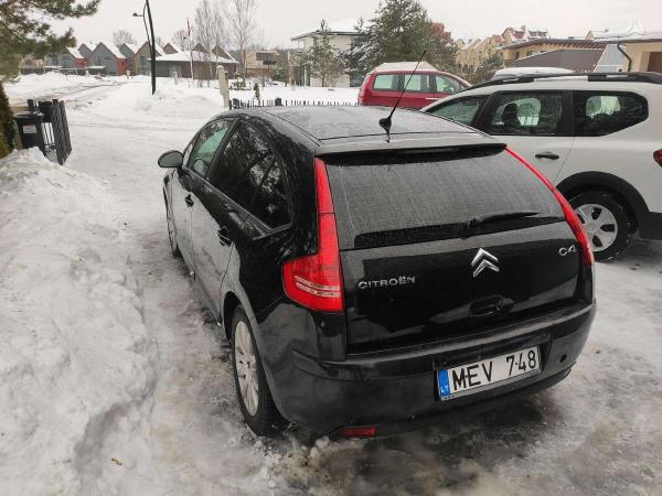 Melns Citroen C4 2008 Birštonas, ar dzinēja tilpumu 1.60 L un nobraukumu 105 tūkst. km par 1500 €, foto 4 vietnē AUTOMOTO.COM.LV