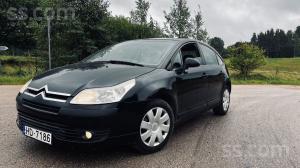 Black Citroen C4 2008 in Cesis, with an engine capacity of 1.60 L and mileage of 270 thousand km for 740 €, photo 3 on AUTOMOTO.COM.LV