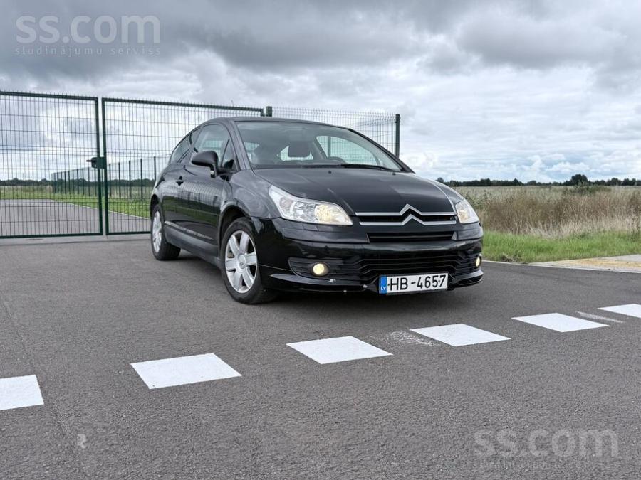 Black Citroen C4 2008 in Liepaja, with an engine capacity of 1.60 L and mileage of 202 thousand km for 1200 €, photo 1 on AUTOMOTO.COM.LV