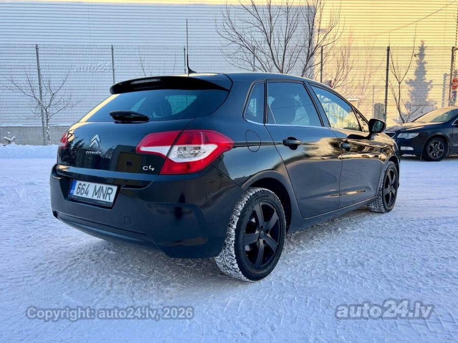 Black Citroen C4 2011 in Parnu, with an engine capacity of 1.60 L and mileage of 188 thousand km for 3490 €, photo 5 on AUTOMOTO.COM.LV