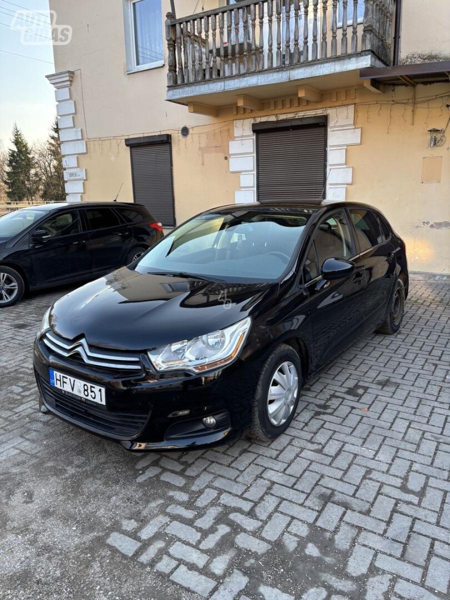Melns Citroen C4 2012 Kauņa, ar dzinēja tilpumu 1.60 L un nobraukumu 130 tūkst. km par 3500 €, foto 2 vietnē AUTOMOTO.COM.LV