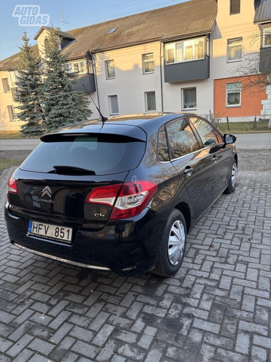 Melns Citroen C4 2012 Kauņa, ar dzinēja tilpumu 1.60 L un nobraukumu 130 tūkst. km par 3500 €, foto 4 vietnē AUTOMOTO.COM.LV
