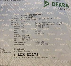 Melns Citroen C4 2012 Ogre, ar dzinēja tilpumu 1.60 L un nobraukumu 205 tūkst. km par 3600 €, foto 10 vietnē AUTOMOTO.COM.LV