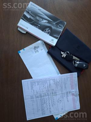 Black Citroen C4 2013 in Riga, with an engine capacity of 1.60 L and mileage of 205 thousand km for 4999 €, photo 19 on AUTOMOTO.COM.LV