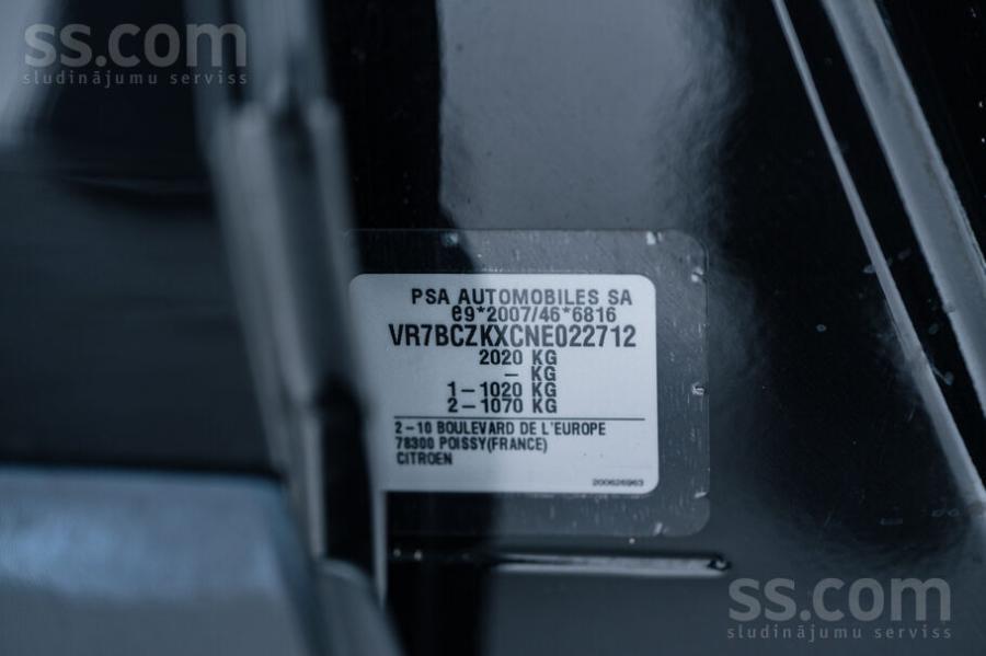 Черный Ситроен С4 2022 в Рига, объемом двигателя 0.00 л и пробегом 33 тыс. км за 17500 €, фото 32 на AUTOMOTO.COM.LV