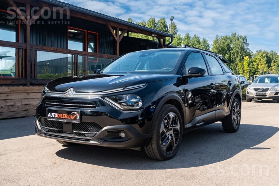 Black Citroen C4 2022 in Riga, with an engine capacity of 1.50 L and mileage of 0 thousand km for 13900 €, photo 6 on AUTOMOTO.COM.LV