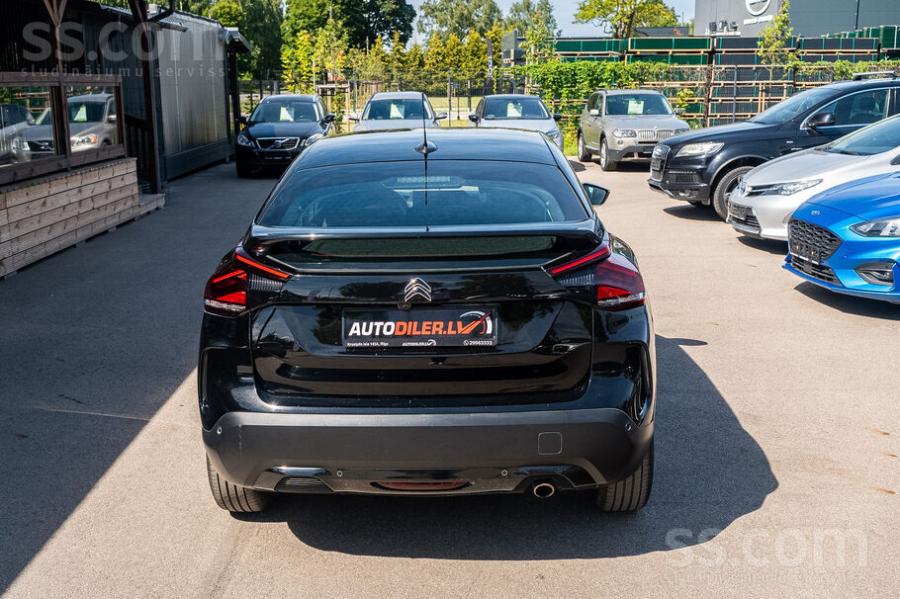 Black Citroen C4 2022 in Riga, with an engine capacity of 1.50 L and mileage of 0 thousand km for 13900 €, photo 15 on AUTOMOTO.COM.LV