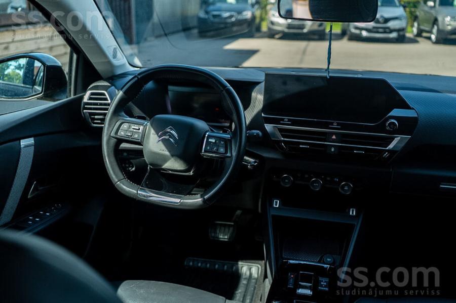 Black Citroen C4 2022 in Riga, with an engine capacity of 1.50 L and mileage of 0 thousand km for 13900 €, photo 33 on AUTOMOTO.COM.LV