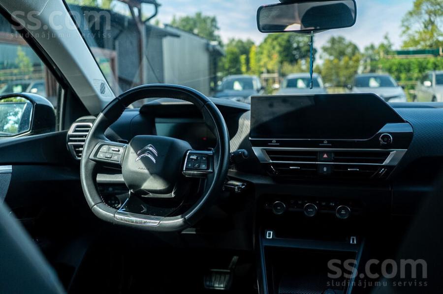 Black Citroen C4 2022 in Riga, with an engine capacity of 1.50 L and mileage of 0 thousand km for 13900 €, photo 34 on AUTOMOTO.COM.LV
