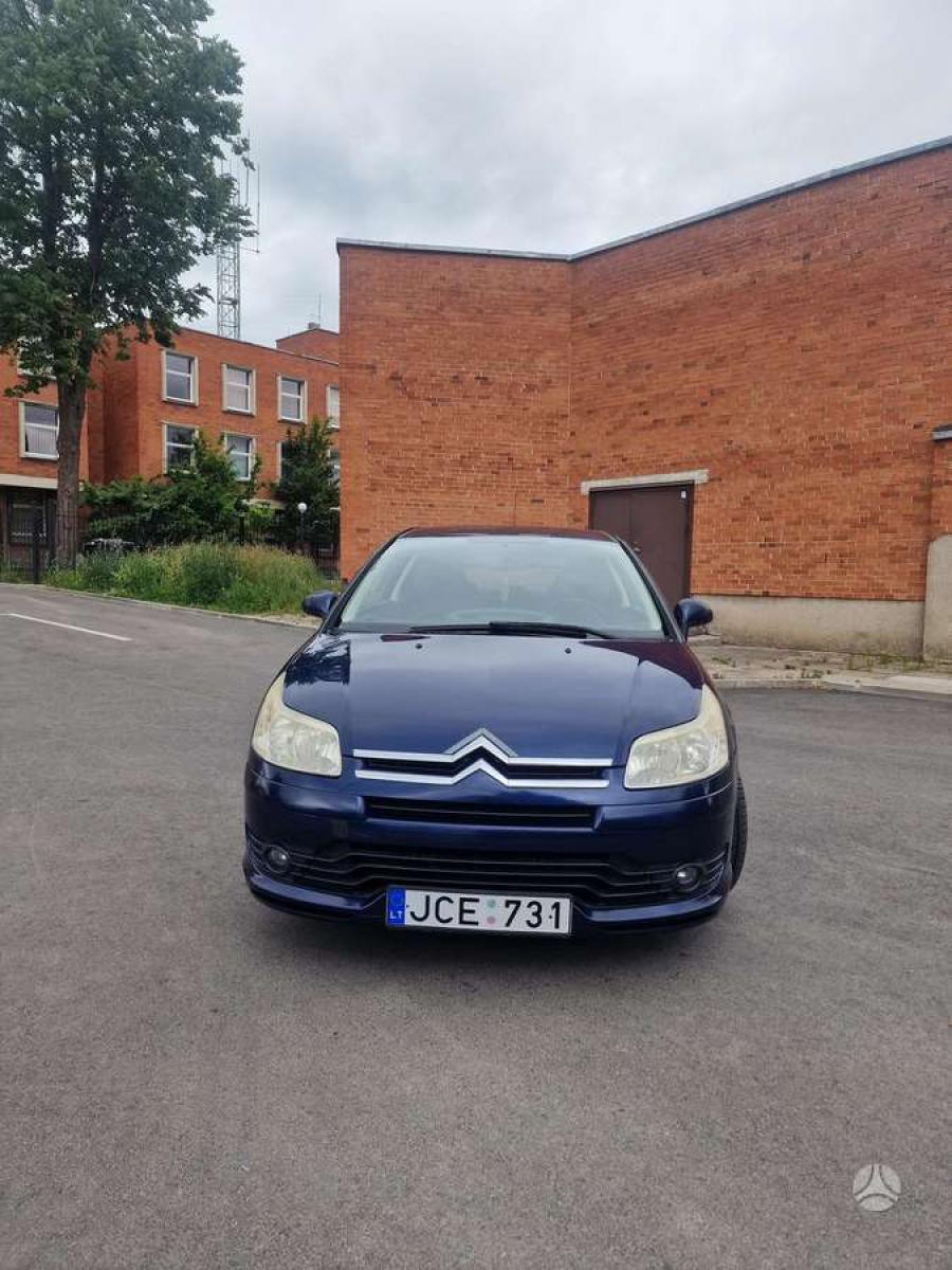 Blue Citroen C4 2006 in Siauliai, with an engine capacity of 1.56 L and mileage of 160 thousand km for 1500 €, photo 1 on AUTOMOTO.COM.LV