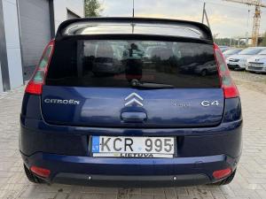 Blue Citroen C4 2007 in Vilnius, with an engine capacity of 2.00 L and mileage of 267 thousand km for 950 €, photo 8 on AUTOMOTO.COM.LV