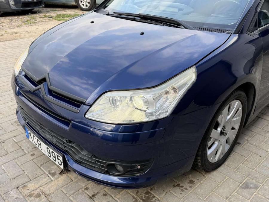 Blue Citroen C4 2007 in Vilnius, with an engine capacity of 2.00 L and mileage of 267 thousand km for 950 €, photo 9 on AUTOMOTO.COM.LV