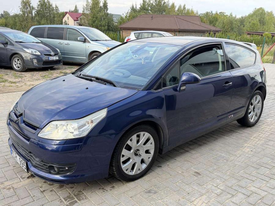 Blue Citroen C4 2007 in Vilnius, with an engine capacity of 2.00 L and mileage of 267 thousand km for 950 €, photo 10 on AUTOMOTO.COM.LV