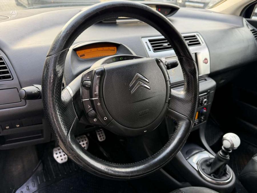 Blue Citroen C4 2007 in Vilnius, with an engine capacity of 2.00 L and mileage of 267 thousand km for 950 €, photo 14 on AUTOMOTO.COM.LV