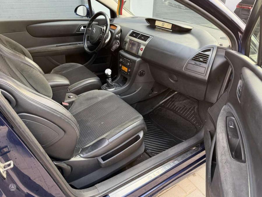 Blue Citroen C4 2007 in Vilnius, with an engine capacity of 2.00 L and mileage of 267 thousand km for 950 €, photo 16 on AUTOMOTO.COM.LV