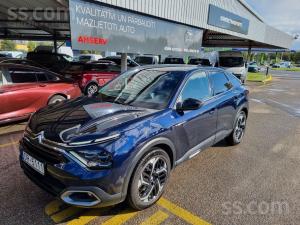 Zils Citroen C4 2024 Rīga, ar dzinēja tilpumu 1.20 L un nobraukumu 27 tūkst. km par 17000 €, foto  vietnē AUTOMOTO.COM.LV