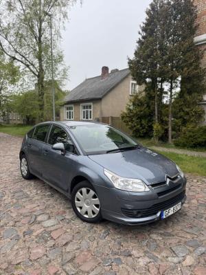 Blue Citroen C4 2006 in Liepaja, with an engine capacity of 1.60 L and mileage of 206 thousand km for 1200 €, photo  on AUTOMOTO.COM.LV