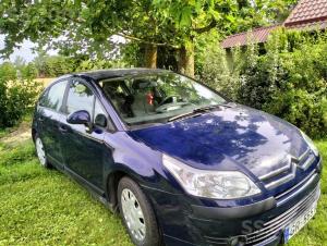 Blue Citroen C4 2007 in Jelgava, with an engine capacity of 1.40 L and mileage of 206 thousand km for 1000 €, photo  on AUTOMOTO.COM.LV