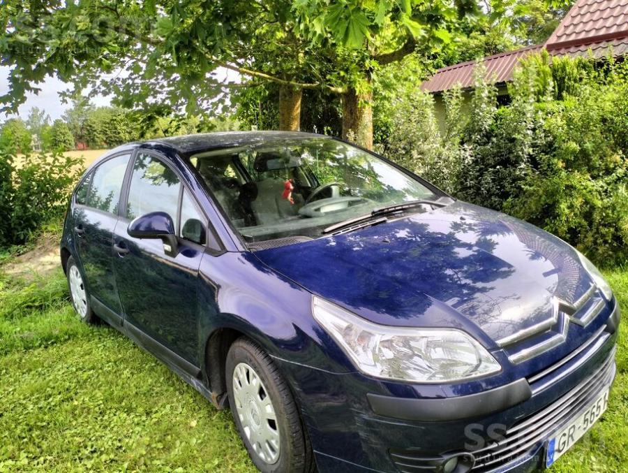 Zils Citroen C4 2007 Jelgava, ar dzinēja tilpumu 1.40 L un nobraukumu 206 tūkst. km par 1000 €, foto 1 vietnē AUTOMOTO.COM.LV