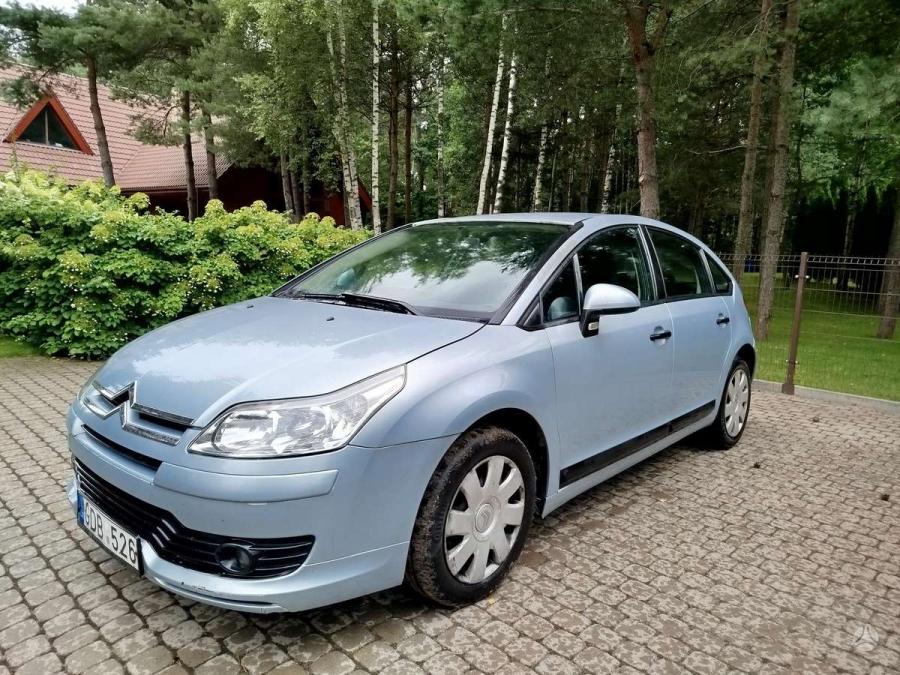 Zils Citroen C4 2008 Viļņa, ar dzinēja tilpumu 1.56 L un nobraukumu 197 tūkst. km par 1650 €, foto 1 vietnē AUTOMOTO.COM.LV