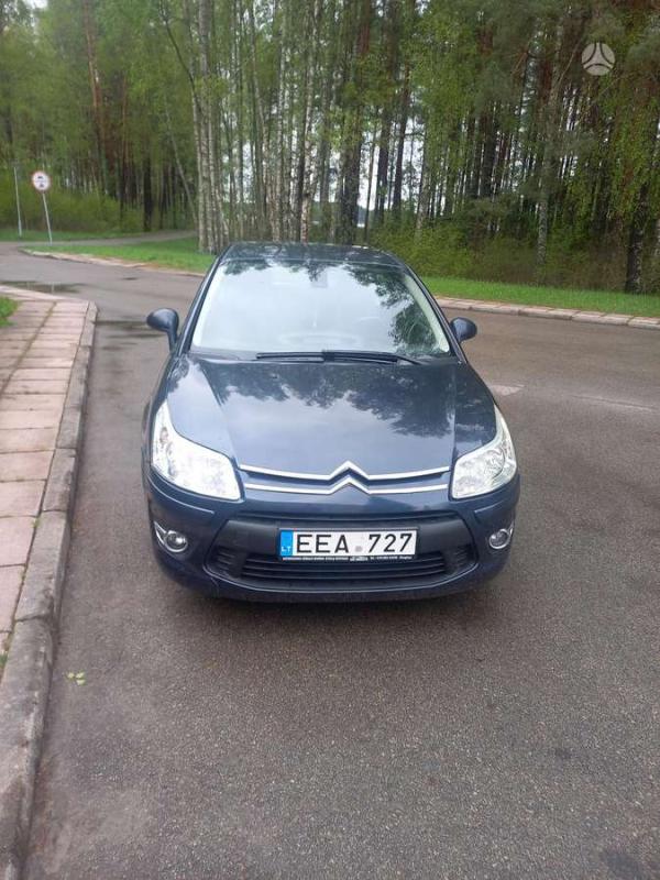 Zils Citroen C4 2008 Visaginas, ar dzinēja tilpumu 1.60 L un nobraukumu 172 tūkst. km par 1200 €, foto 1 vietnē AUTOMOTO.COM.LV