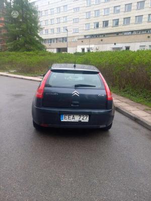 Blue Citroen C4 2008 in Visaginas, with an engine capacity of 1.60 L and mileage of 172 thousand km for 1200 €, photo 3 on AUTOMOTO.COM.LV