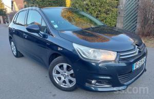 Blue Citroen C4 2012 in Riga, with an engine capacity of 1.60 L and mileage of 0 thousand km for 4385 €, photo 4 on AUTOMOTO.COM.LV