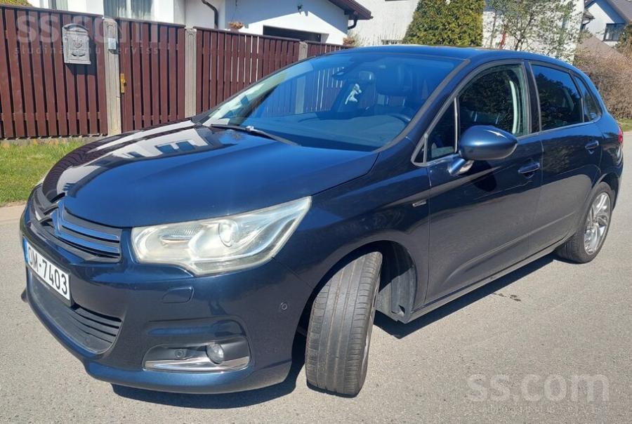 Синий Ситроен С4 2012 в Рига, объемом двигателя 1.60 л и пробегом 0 тыс. км за 3995 €, фото 1 на AUTOMOTO.COM.LV