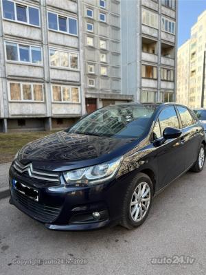 Zils Citroen C4 2016 Rīga, ar dzinēja tilpumu 1.50 L un nobraukumu 194 tūkst. km par 5300 €, foto  vietnē AUTOMOTO.COM.LV