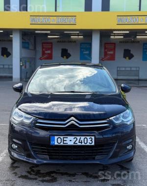Синий Ситроен С4 2016 в Рига, объемом двигателя 1.60 л и пробегом 194 тыс. км за 3400 €, фото  на AUTOMOTO.COM.LV