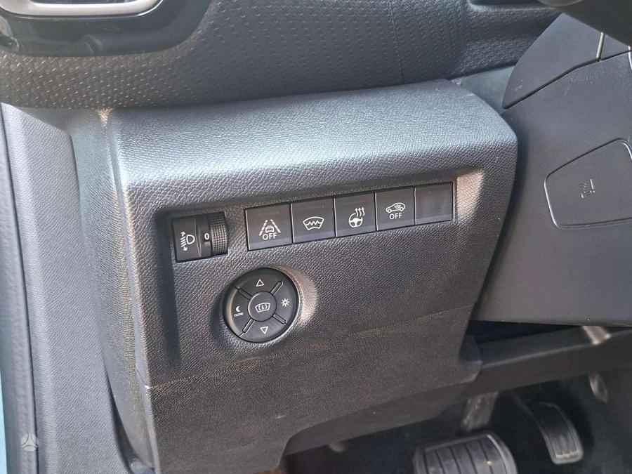 Blue Citroen C4 2023 in Vilnius, with an engine capacity of 1.20 L and mileage of 56 thousand km for 16500 €, photo 15 on AUTOMOTO.COM.LV