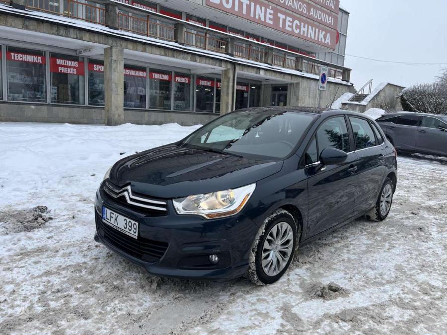 Blue Citroen C4 2014 in Alytus, with an engine capacity of 1.56 L and mileage of 243 thousand km for 4200 €, photo 4 on AUTOMOTO.COM.LV