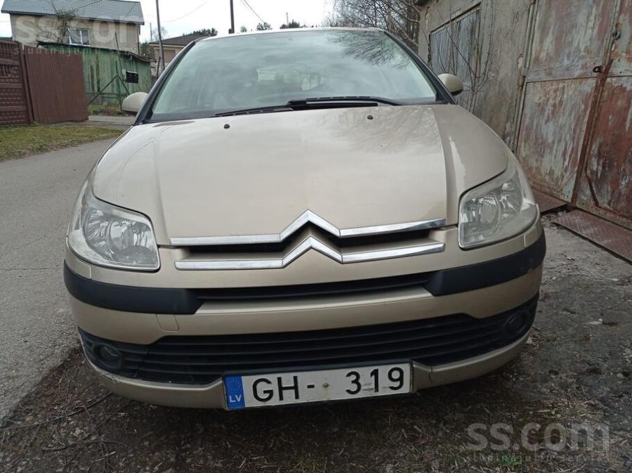 Brown Citroen C4 2006 in Riga, with an engine capacity of 1.60 L and mileage of 212 thousand km for 1000 €, photo 6 on AUTOMOTO.COM.LV