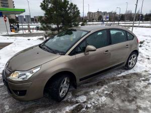Brūns Citroen C4 2009 Viļņa, ar dzinēja tilpumu 1.56 L un nobraukumu 319 tūkst. km par 2500 €, foto  vietnē AUTOMOTO.COM.LV