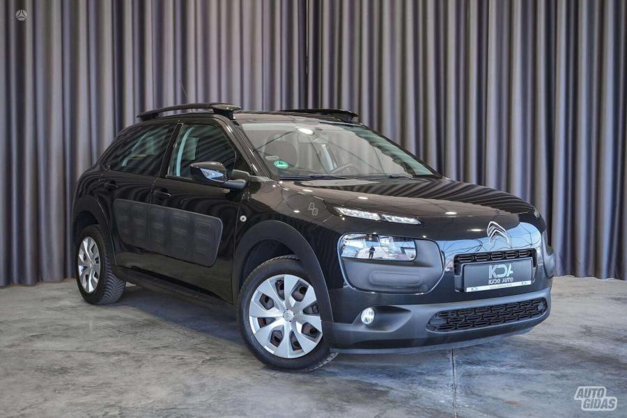 Melns Citroen C4 Cactus 2016 Marijampole, ar dzinēja tilpumu 1.20 L un nobraukumu 125 tūkst. km par 5450 €, foto 1 vietnē AUTOMOTO.COM.LV