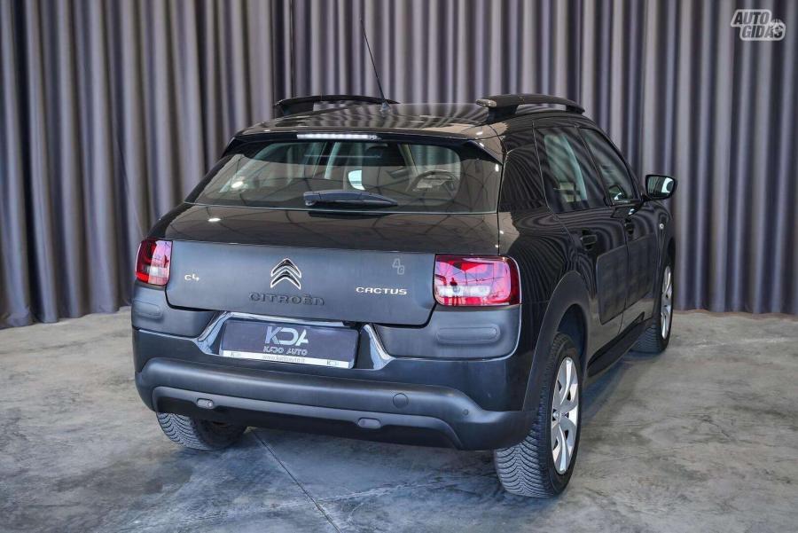 Melns Citroen C4 Cactus 2016 Marijampole, ar dzinēja tilpumu 1.20 L un nobraukumu 125 tūkst. km par 5450 €, foto 12 vietnē AUTOMOTO.COM.LV