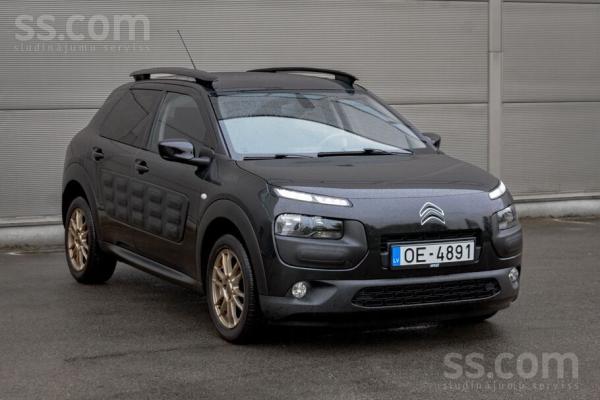 Melns Citroen C4 Cactus 2017 Rīga, ar dzinēja tilpumu 1.60 L un nobraukumu 0 tūkst. km par 8493 €, foto 3 vietnē AUTOMOTO.COM.LV