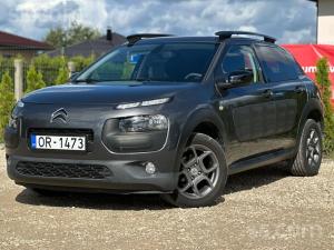 Black Citroen C4 Cactus 2015 in Jelgava, with an engine capacity of 1.20 L and mileage of 0 thousand km for 5900 €, photo  on AUTOMOTO.COM.LV