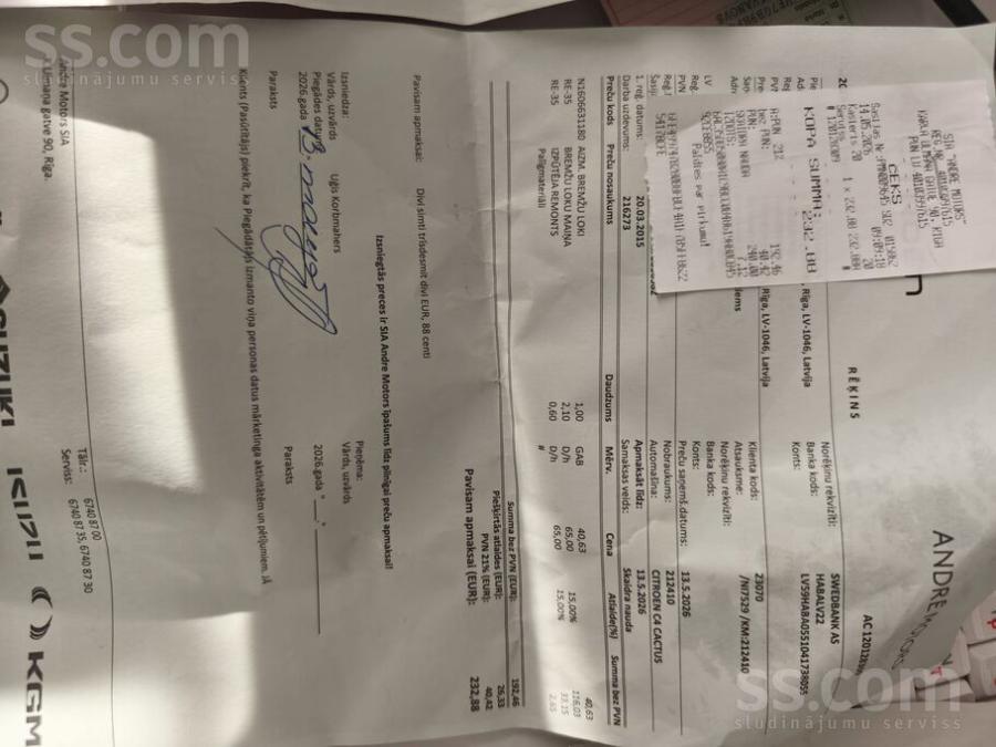Melns Citroen C4 Cactus 2015 Rīga, ar dzinēja tilpumu 1.60 L un nobraukumu 216 tūkst. km par 4700 €, foto 11 vietnē AUTOMOTO.COM.LV