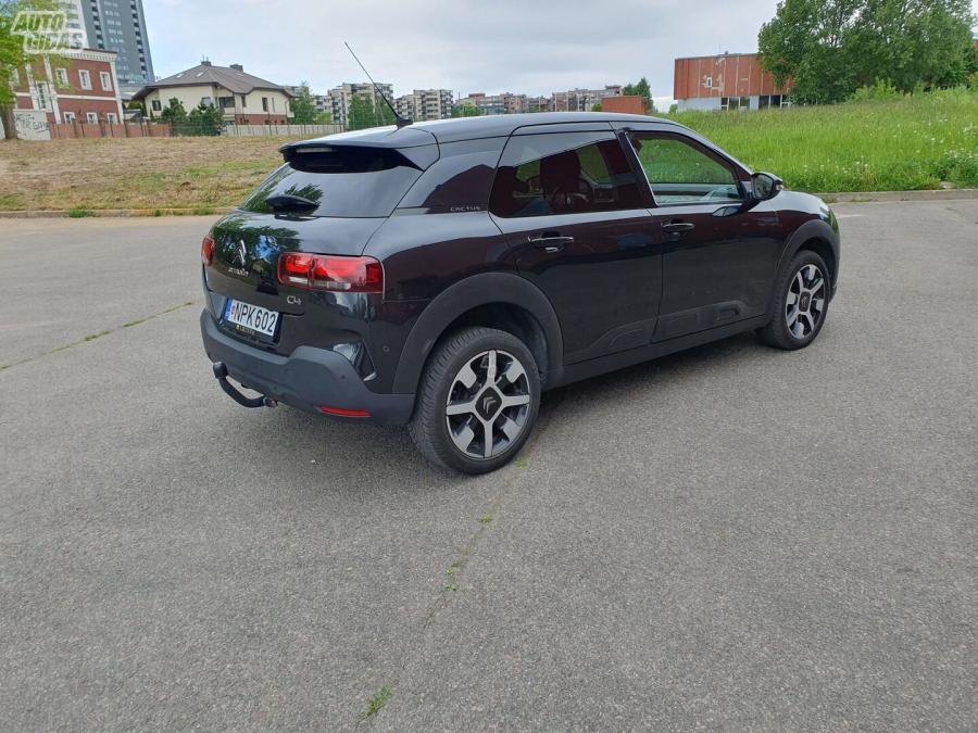 Melns Citroen C4 Cactus 2019 Klaipėda, ar dzinēja tilpumu 1.50 L un nobraukumu 233 tūkst. km par 8600 €, foto 6 vietnē AUTOMOTO.COM.LV