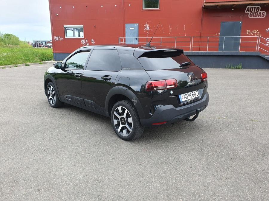 Melns Citroen C4 Cactus 2019 Klaipėda, ar dzinēja tilpumu 1.50 L un nobraukumu 233 tūkst. km par 8600 €, foto 8 vietnē AUTOMOTO.COM.LV