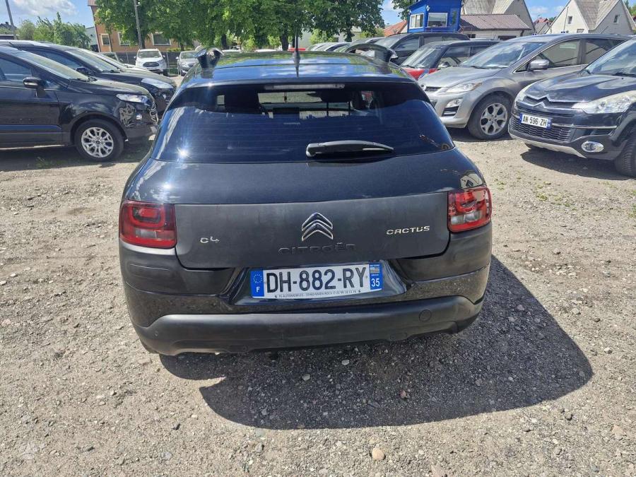 Melns Citroen C4 Cactus 2014 Tauragė, ar dzinēja tilpumu 1.20 L un nobraukumu 177 tūkst. km par 3300 €, foto 6 vietnē AUTOMOTO.COM.LV