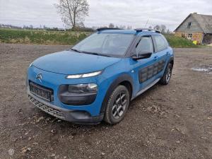 Zils Citroen C4 Cactus 2017 Marijampole, ar dzinēja tilpumu 1.20 L un nobraukumu 120 tūkst. km par 3500 €, foto  vietnē AUTOMOTO.COM.LV