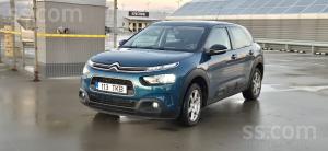 Zils Citroen C4 Cactus 2019 Tallina, ar dzinēja tilpumu 1.20 L un nobraukumu 126 tūkst. km par 6700 €, foto  vietnē AUTOMOTO.COM.LV