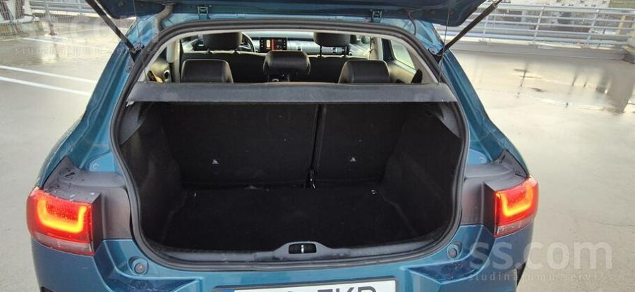 Zils Citroen C4 Cactus 2019 Tallina, ar dzinēja tilpumu 1.20 L un nobraukumu 126 tūkst. km par 6700 €, foto 13 vietnē AUTOMOTO.COM.LV