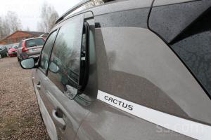 Brown Citroen C4 Cactus 2014 in Daugavpils, with an engine capacity of 1.20 L and mileage of 253 thousand km for 4890 €, photo 11 on AUTOMOTO.COM.LV