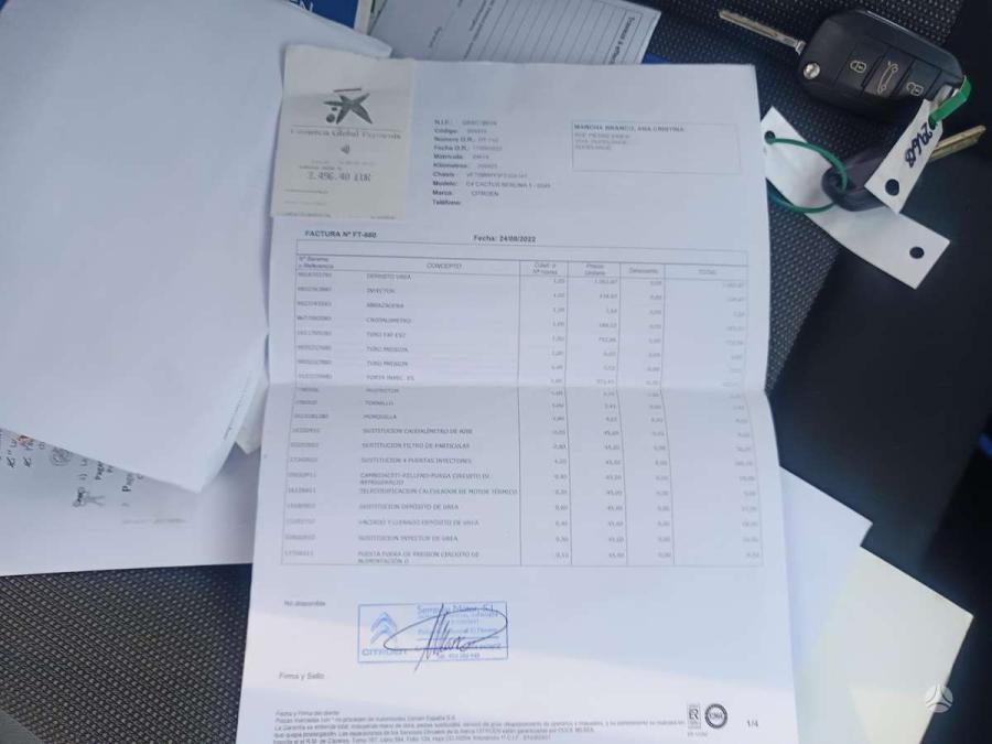 Ситроен C4 Кактус 2015 в Мариямполе, объемом двигателя 1.56 л и пробегом 230 тыс. км за 4099 €, фото 36 на AUTOMOTO.COM.LV