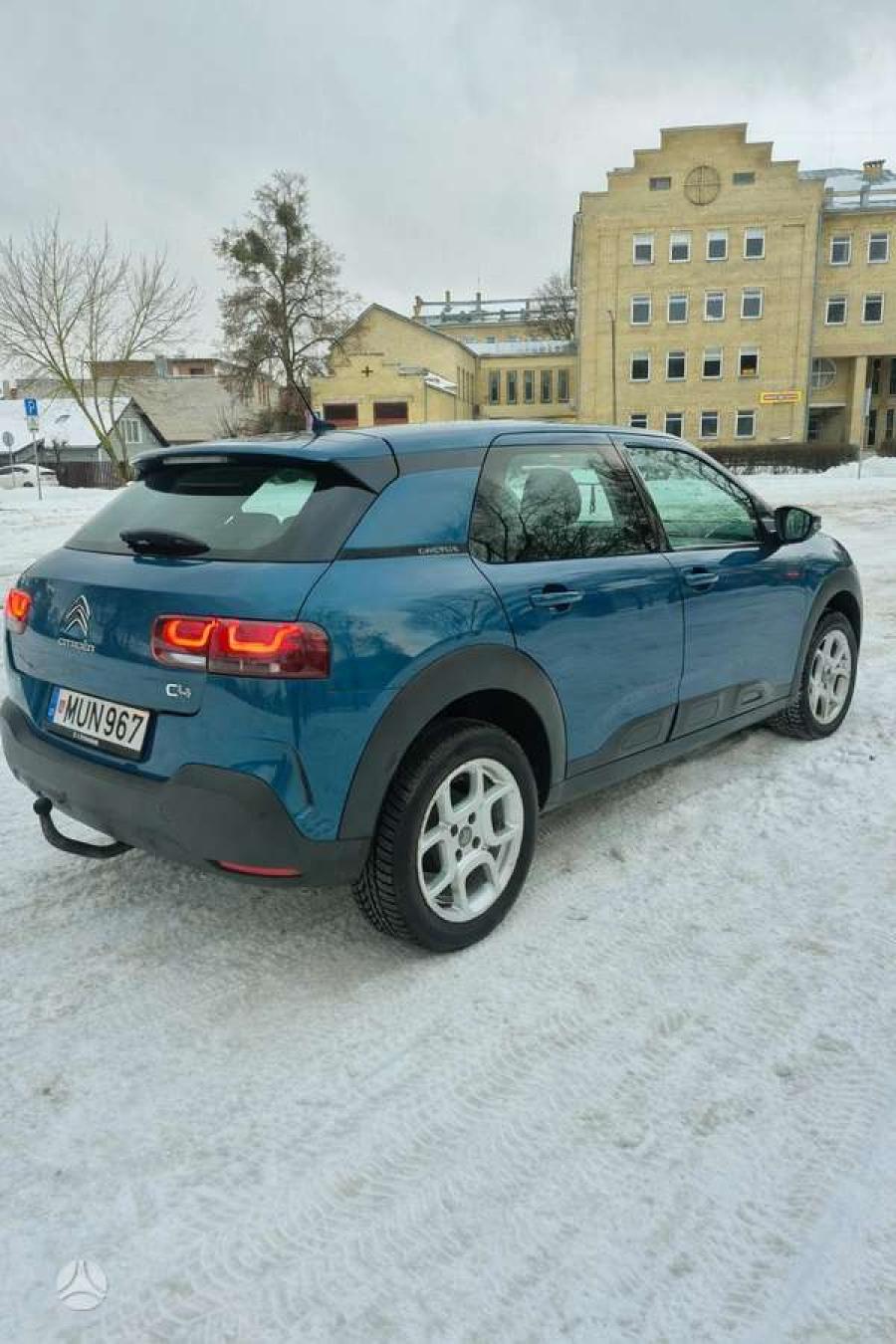 Zaļš Citroen C4 Cactus 2018 Kauņa, ar dzinēja tilpumu 1.50 L un nobraukumu 113 tūkst. km par 8900 €, foto 5 vietnē AUTOMOTO.COM.LV